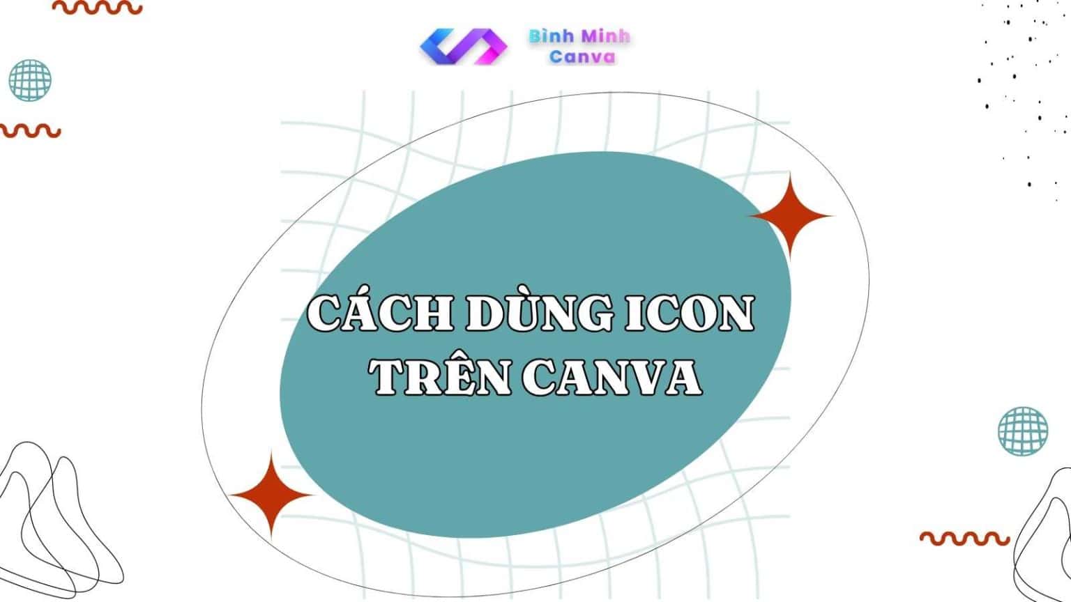 Cách dùng kho icon trên Canva cực đơn giản - Bình Minh Canva